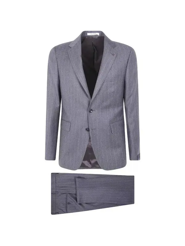 Tagliatore Pinstripe-pattern Wool Suit