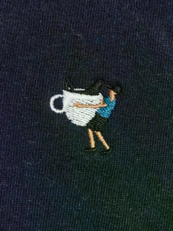 REVOLUTION Embroidered-motif Sweatshirt