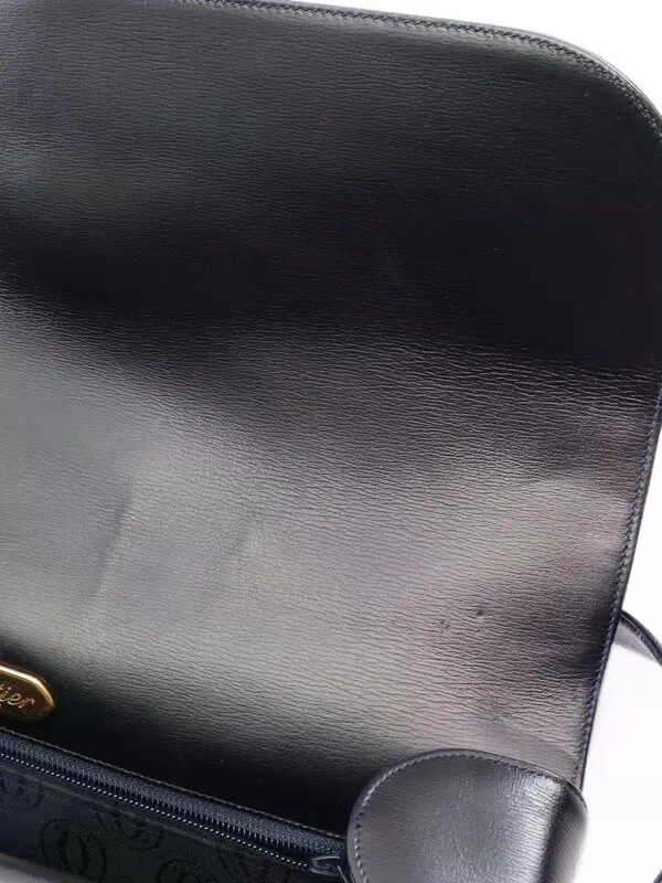 Cartier 2010s Sapphire Line Chain-detail Shoulder Bag