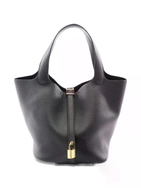 Hermès 2024 Mm Picotin Lock Tote Bag - Black