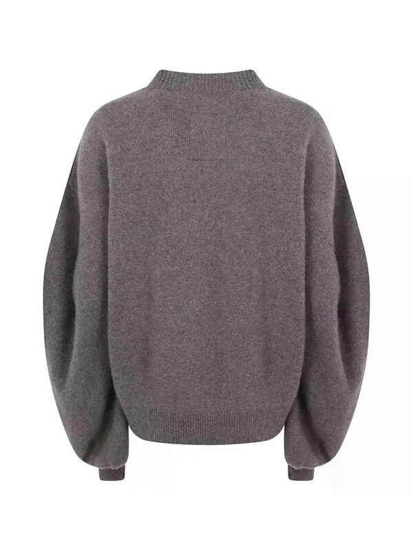 UMA WANG Fine-knit Balloon-sleeve Jumper