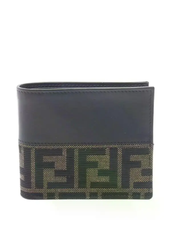 Fendi 2020s Ff Zucca Bi-fold Wallet