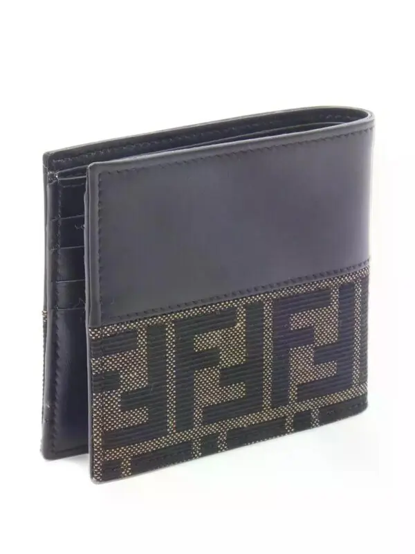 Fendi 2020s Ff Zucca Bi-fold Wallet