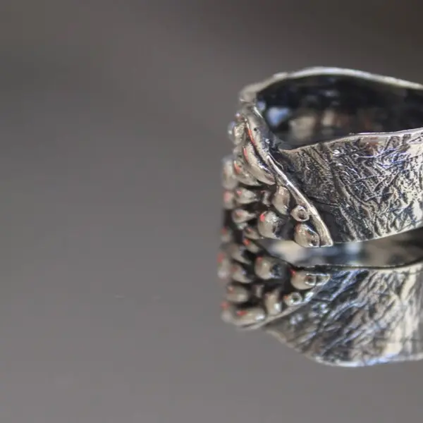 1610ISTANBUL Floral Amorphe Ring