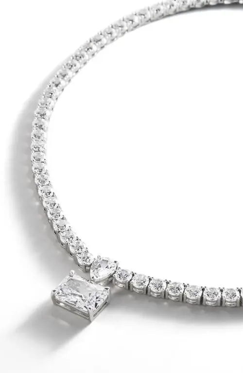 Baublebar Alma Crystal Tennis Necklace