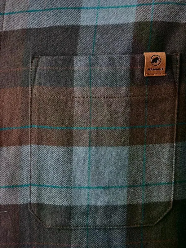 MAMMUT Trovat Check-print Flannel Shirt
