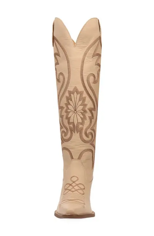 DINGO Peyote Leather Western Boot - Sand
