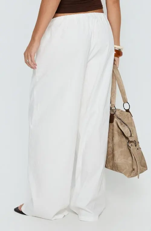 Princess Polly Lunea Low Rise Wide Leg Pants