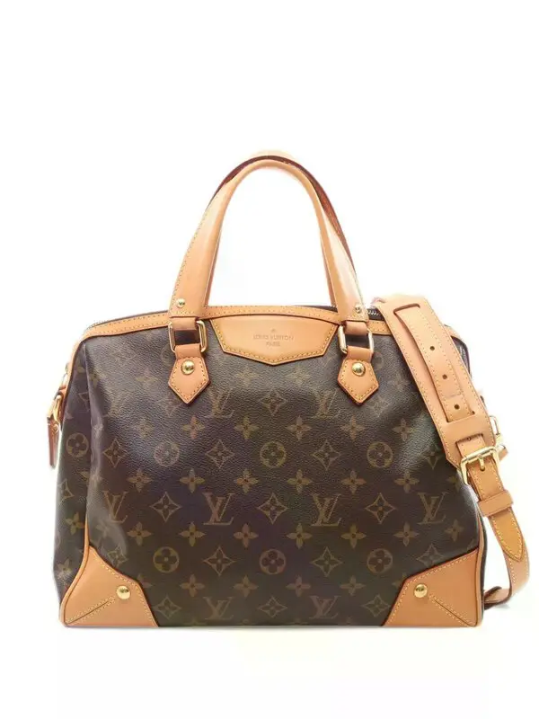 LOUIS VUITTON 2014 Pm Retiro Monogram Tote Bag - Brown
