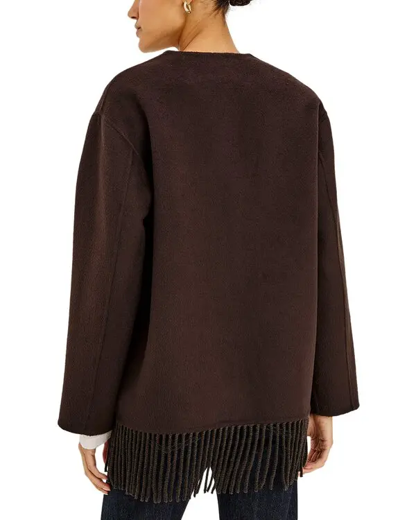 Rails Tomoko Fringe Hem Patch Pocket Jacket