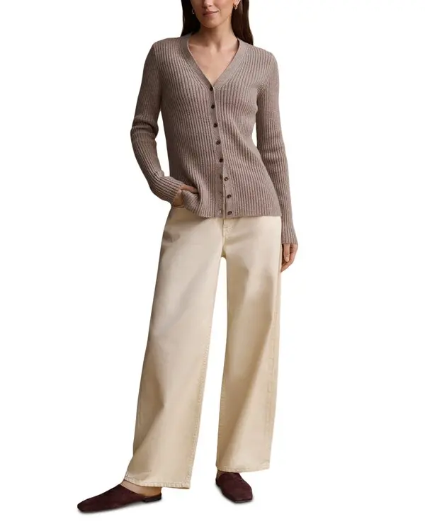 Jenni Kayne Hadley Wool & Cashmere V Neck Cardigan