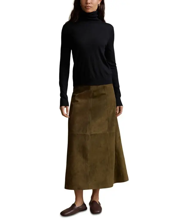 Jenni Kayne Linden Wool Turtleneck Sweater - Black