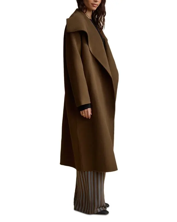 Jenni Kayne Wool Blend Belted Blanket Coat