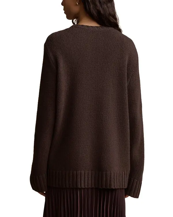 Jenni Kayne Amelia Cashmere Oversized Crewneck Sweater