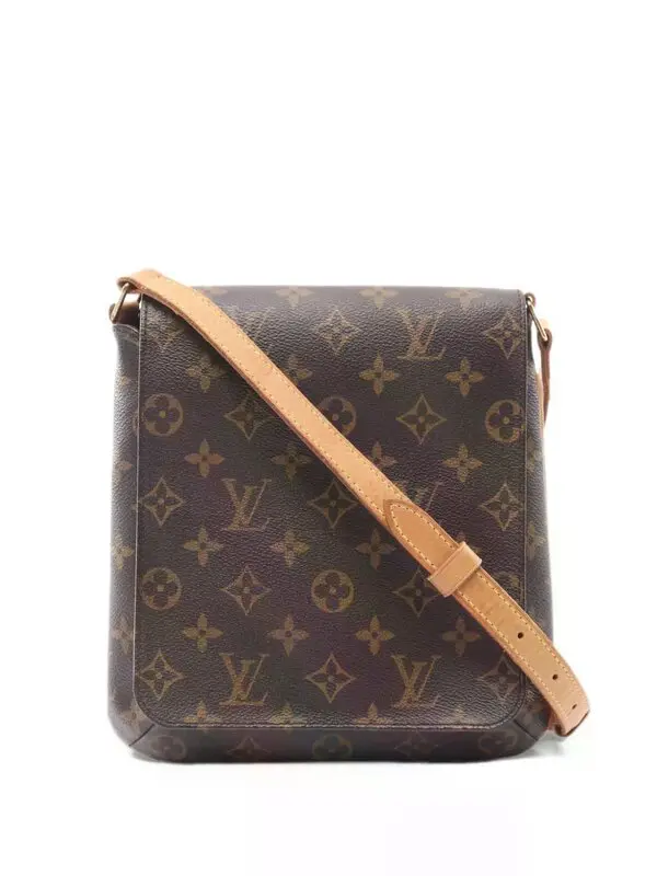 LOUIS VUITTON 2004 Musette Salsa Monogram Shoulder Bag - Brown