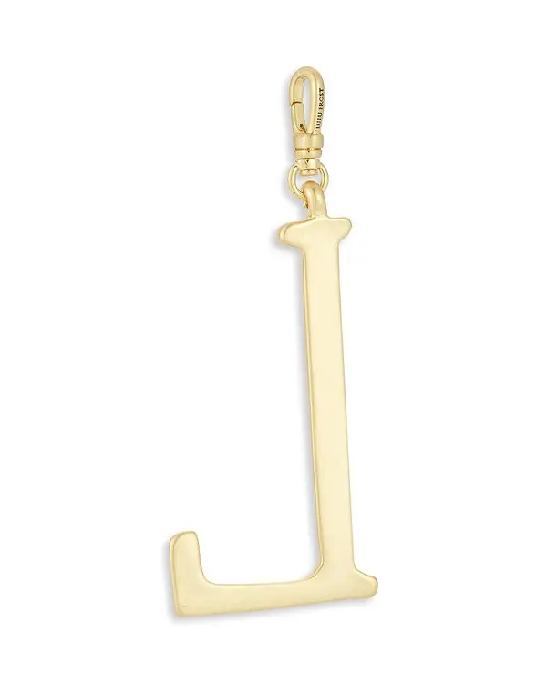 Lulu Frost Plaza Large Letter L Charm