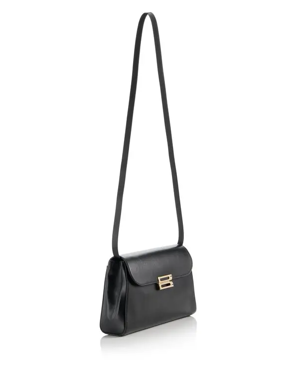 Victoria Beckham Dorian Trapeze Convertible Leather Shoulder Bag