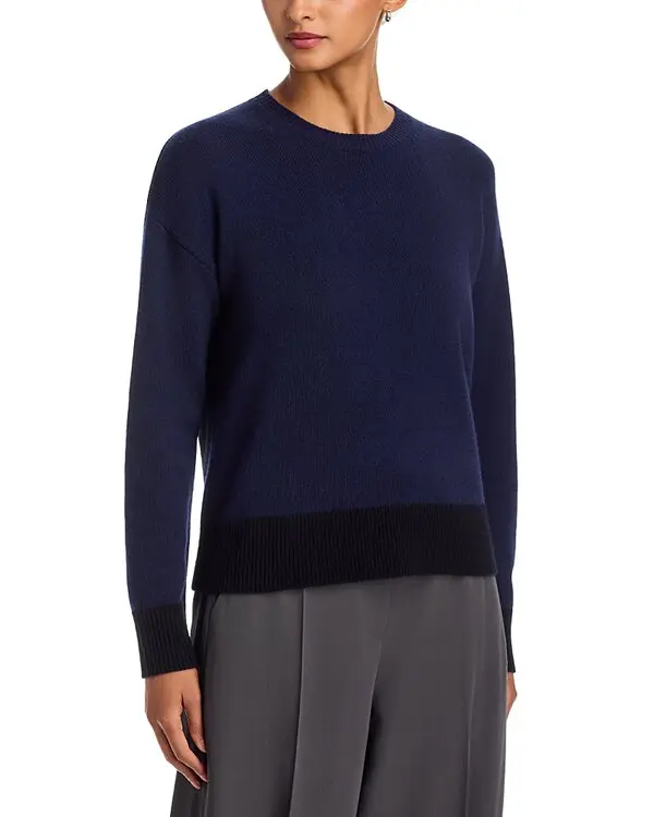 Majestic Filatures Wool & Cashmere Colorblock Sweater