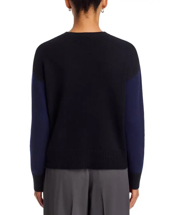 Majestic Filatures Wool & Cashmere Colorblock Sweater