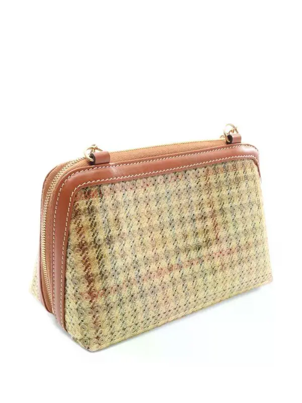 Celine 2010s Triomphe Sequin-embellished Mini Bag