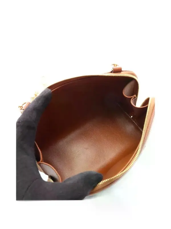 Celine 2010s Triomphe Sequin-embellished Mini Bag