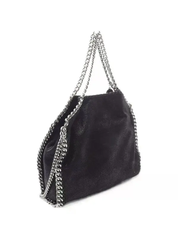 Stella McCartney 2010s Mini Falabella Chain Shoulder Bag - Black
