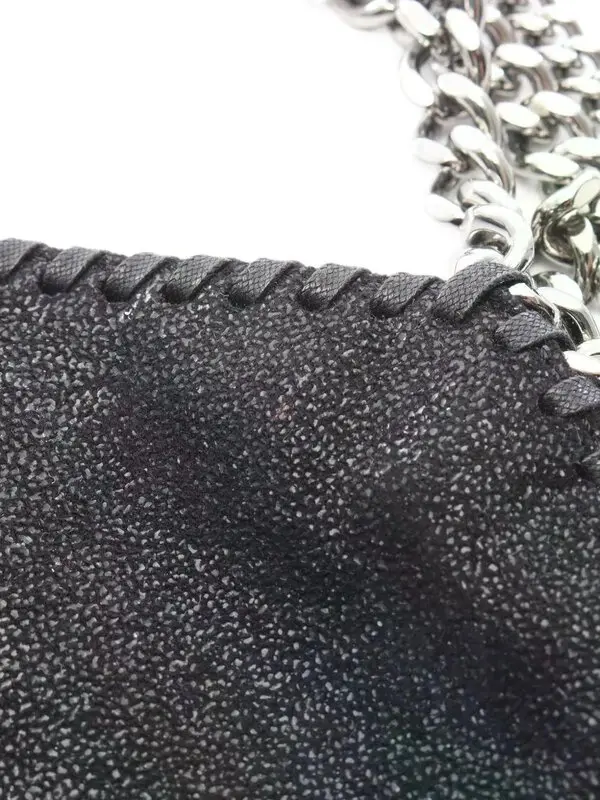 Stella McCartney 2010s Mini Falabella Chain Shoulder Bag - Black