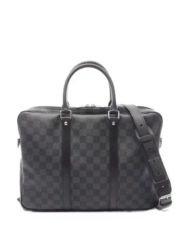 LOUIS VUITTON 2019 Pm Damier Graphite Briefcase