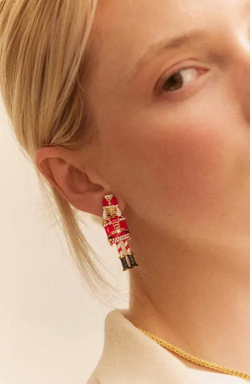 Baublebar Marching On Nutcracker Drop Earrings