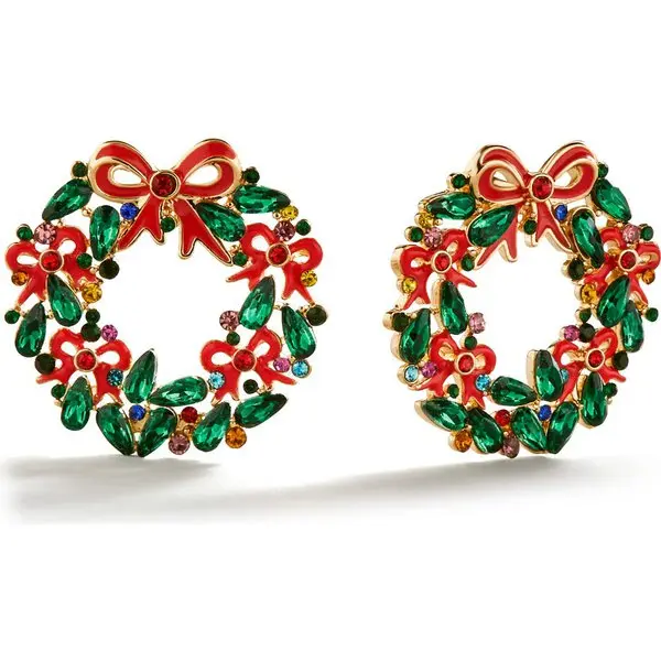 Baublebar Fresh Cut Wreath Post Earrings - Multi