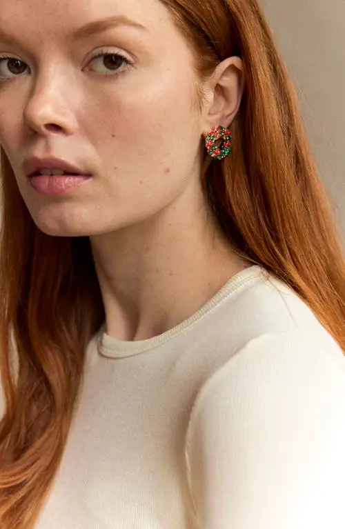 Baublebar Fresh Cut Wreath Post Earrings