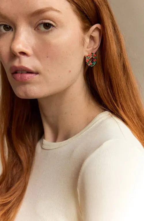 Baublebar Fresh Cut Wreath Post Earrings