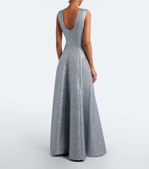 EMILIA WICKSTEAD Nodin Tweed Gown