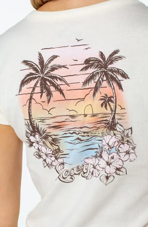 Roxy Colorful Scenic 90s Baby Graphic Tee