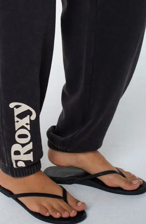 Roxy Maile Elastic Waist Sweatpants - Phantom