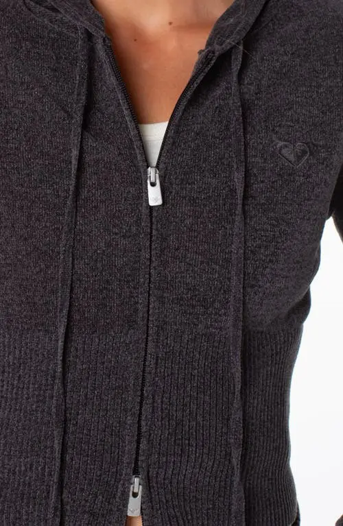 Roxy Double Daze 2 Full Zip Hoodie - Phantom