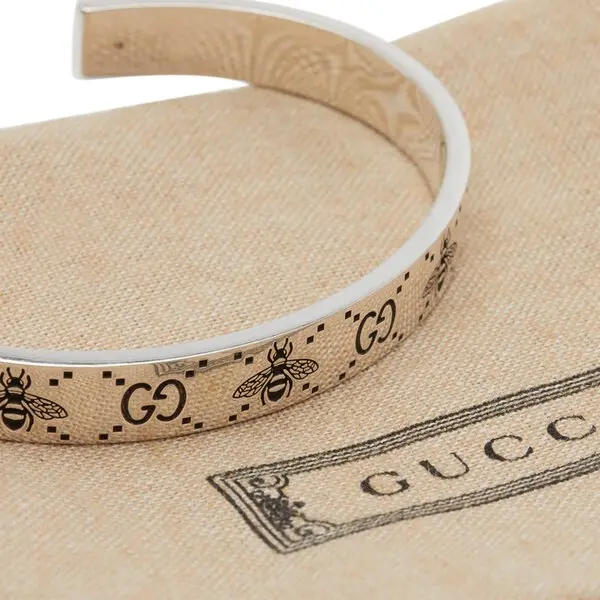 Gucci Bee Motif Bangle Bracelet