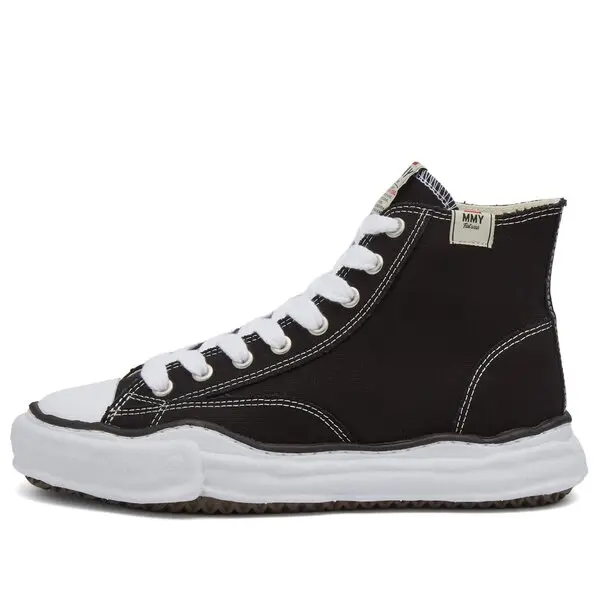 Mihara Yasuhiro Peterson Original Sole Canvas Hi Sneakers - Black