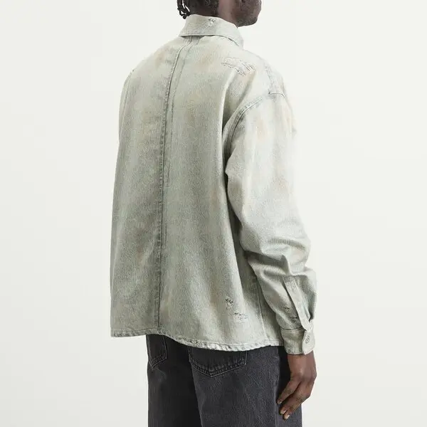 WON HUNDRED Maza Printed Denim Shirt