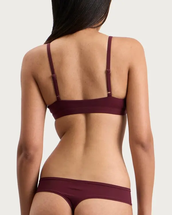 SKIMS Fits Everybody Thong - Currant