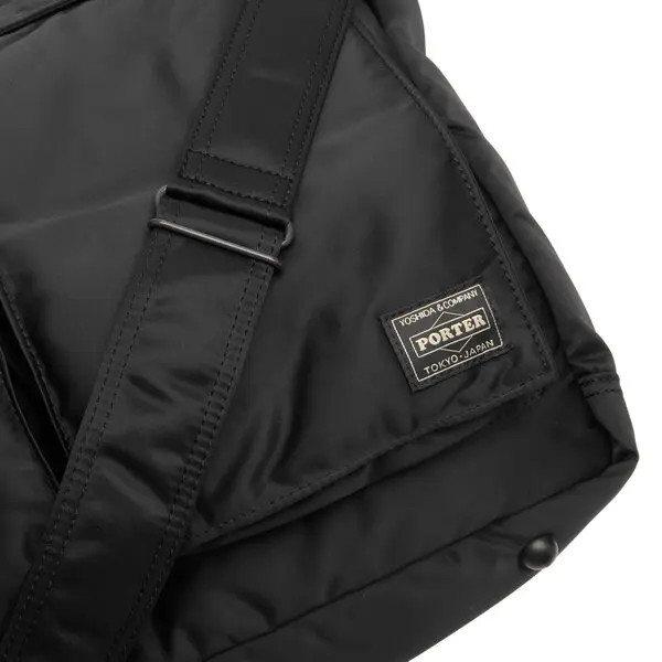 PORTER-YOSHIDA & CO Tanker Tote Bag Medium - Black