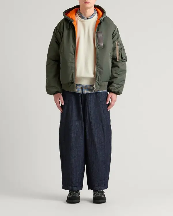 FRIZMWORKS Active Ma-1 Hooded Parka Jacket