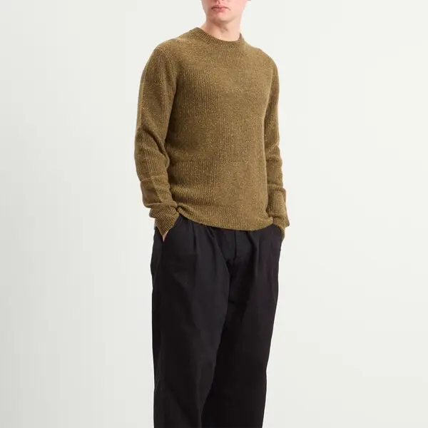 FORET Orbit Jacquard Donegal Jumper