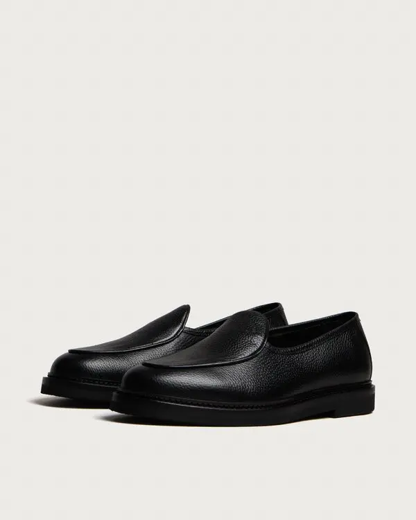 JACQUES SOLOVIERE Alexis Grain Loafer