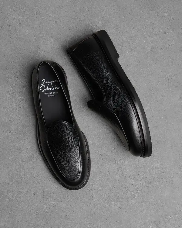 JACQUES SOLOVIERE Alexis Grain Loafer