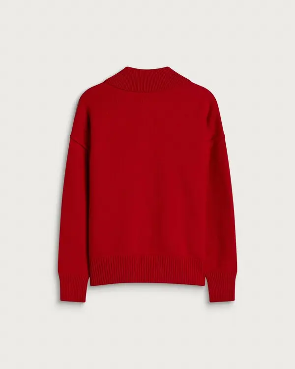 AMI Paris Contrasted Adc Polo