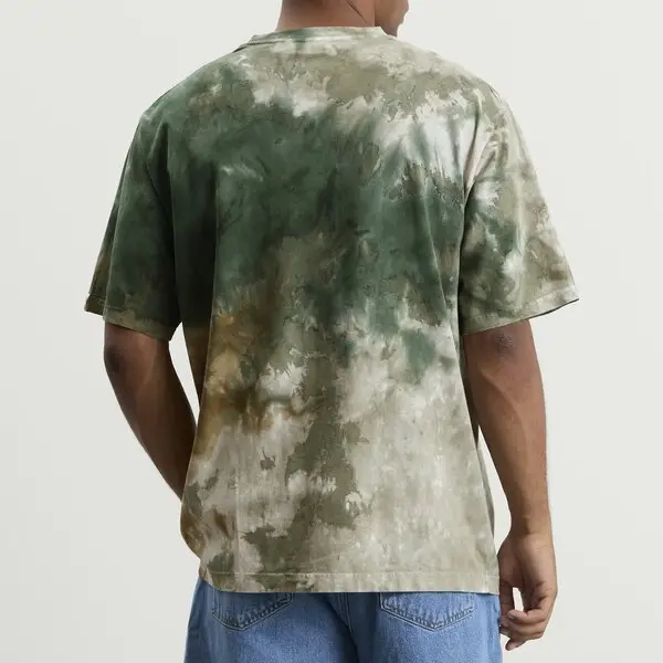 A BATHING APE Tie Dye College T-shirt