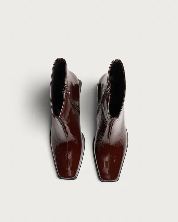 VAGABOND SHOEMAKERS Hedda Pantent Heel Boots