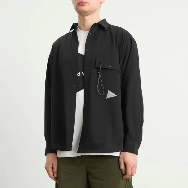 AND WANDER Dry Breathable Shirt - Black