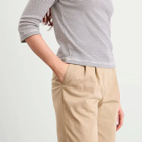 DUNST Wide Chino Trousers
